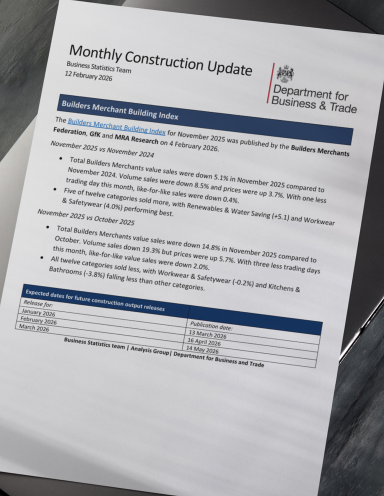 February Construction Update from the Department for Business & Trade ...